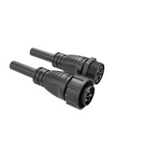 China M25 IP68 Waterproof Male Female Connector with 32A Current Rating and PA66 Nylon Material for sale