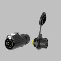 China LP20 Push Plug 5 Core Waterproof Power Connector 20A 500V IEC Standard Screw-less Type for sale