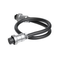China IP68 Waterproof Power Cable Connector GX20 M19 Female Head 20A 500V Wiring Harness for sale