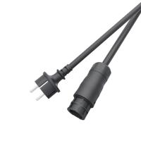 China IP44 Waterproof Power Connector 20A 500V Three-Core BC01 Panel Mount Plug for Micro Inverters for sale