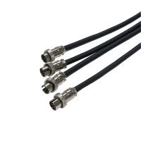 China GX16 Welded Male Head Waterproof Power Connector 6 Core Metal Aviation Plug 5.0-7.0mm Wire -40°C to 105°C Temperature Range for sale