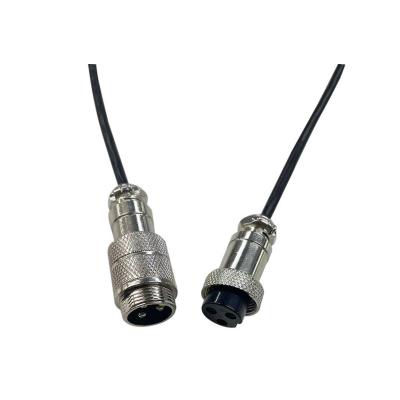 China GX16 3-Core Aviation Waterproof Power Connector with 5.0-7.0MM Wire and -40°C to 105°C Temperature Range for sale