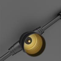 China IP67 LED Waterproof Cable Connector for Retro E27 Lamp Head Running Horse Light - 300V 1.6A 4.5-9.2mm Cable Diameter for sale