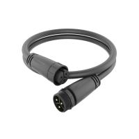China M20 3-Core Waterproof Extension Cable Connector for Solar PV & Livestock Equipment - 20A 220V Rating for sale