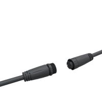 China M20 3-Core Waterproof Extension Cable Connector for Solar PV & Livestock Equipment - 20A 220V Rating for sale