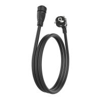 China M25 3-Core Waterproof Cable Connector 20A 220V European Standard for Micro Inverters for sale