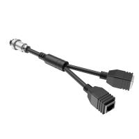 China IP68 Waterproof Cable Connector with PA66 Nylon Material and 500V Voltage for Industrial Power Vehicle Monitoring for sale