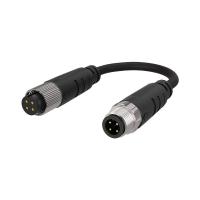 China Y Type Waterproof Cable Connector IP67 Rated 500V with PA66 Nylon Material for Secure Connections for sale