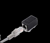 China RJ45 Waterproof Signal Connector IP67 Rated 125V 5A with Shielded Dual Head for Industrial Applications for sale
