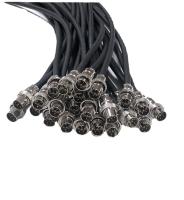 China GX16 6-Core Welded Male Waterproof Data Connector with 5.0-7.0mm Wire and 250V-1500Ω Rating Metal Aviation Plug for sale