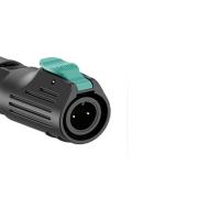 China LP12 Plastic Multi-Core Waterproof Data Connector IP68 Rated 2-10 Core 1A-10A Industrial Sensor Connector for sale