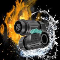 China LP12 Plastic Multi-Core Waterproof Data Connector IP68 Rated 2-10 Core 1A-10A Industrial Sensor Connector for sale