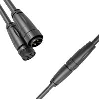 China M20 Nylon 2-Core Waterproof Signal Connector IP68 Rated 500V 25A for Industrial Equipment for sale
