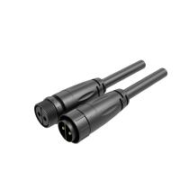 China M20 Nylon 2-Core Waterproof Signal Connector IP68 Rated 500V 25A for Industrial Equipment for sale