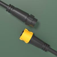 China P12 Self-Locking Waterproof Data Connector IP67 250VAC 8A 2-8 Pin Male Female Industrial Connector for sale