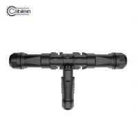 China IP68 40A High Current Waterproof Data Connector Panel Mount Tee Adapter for 5.5-13mm Panels for sale
