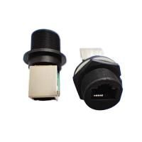 China M20 Signal RJ45 Waterproof Connector IP67 Rated 125V 1.5A Max Current Panel Mount for Industrial Applications for sale