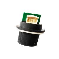 China Industrial IP67 RJ45 Waterproof Connector 125V 1.5A with Quick Plug Pins for 1000MHz Transmission for sale
