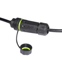 China M20 RJ45 Waterproof Connector IP68 Zinc Alloy Panel Type with Cable - 125V 1.5A Max Rating for sale