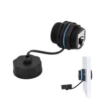 China M23 RJ45 Network Waterproof Connector Panel Type - IP67 Rated, 125V 1.5A, 2.0mm Panel Thickness for sale