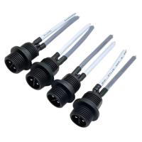 China M12 Panel Mount Waterproof Connector 400V 10A with Push-Locking Mechanism for Industrial Applications for sale
