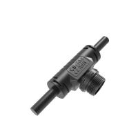 China M16 Rubber Coated T Tee Waterproof LED Connector 15A 500V IP67 for Street Lamp Modules for sale