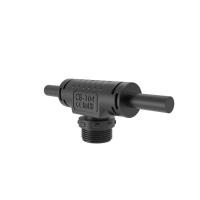 China M16 Rubber Coated T Tee Waterproof LED Connector 15A 500V IP67 for Street Lamp Modules for sale