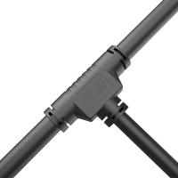 China T-Tee Waterproof LED Connector 2/3/4 Core 15A 500V IP67 Rated for Underground Cable Extension for sale