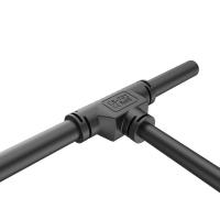 China T-Tee Waterproof LED Connector 2/3/4 Core 15A 500V IP67 Rated for Underground Cable Extension for sale