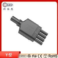 China Y07 IP68 Waterproof LED Connector 15A Max Current 500V Operating Voltage Nylon Material for LED Modules for sale