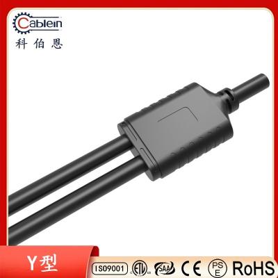 China Y65 Waterproof LED Connector 15A 500V IP68 Nylon Cable for Plant Lights and Solar Panels for sale