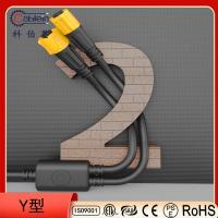China P12 Self Locking Waterproof LED Connectors IP68 Outdoor Lighting 10A+5A Current 3-9mm Cable for sale