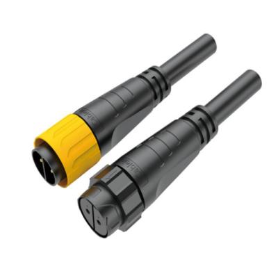 China IP67 Waterproof Electrical Connector 25A Max Current 380V Operating Voltage with Multiple Pin Configurations for Automotive and LED Applications for sale