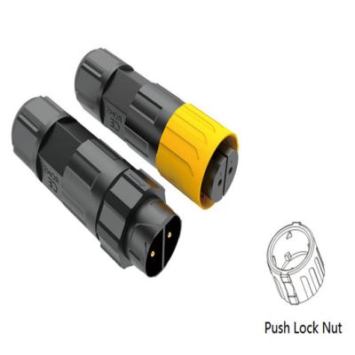 China PA66 Nylon Outdoor Waterproof Wire Connectors 3KV Insulation Voltage IP67 Rated 25A Current for sale
