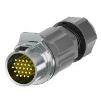 China Self Locking Waterproof Power Connector 35A Max Current IP68 Rated for Outdoor LED and Industrial Applications for sale