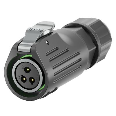 China M20 Waterproof Cable Connector 250V 32A IP68 Rated with Quick Card Press Installation for Industrial Applications for sale