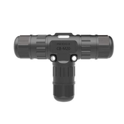 China Panel Mount 2-Pin Waterproof Connector 40A 400V IP68 Rated for Industrial and Outdoor Applications for sale