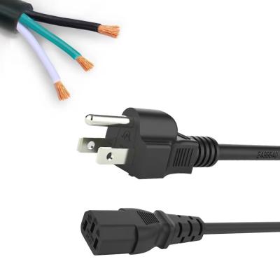 China 2 Pin AC Power Socket Connector PP-100 with 10A/250V Rating and UL Certification for Power Cord Applications for sale