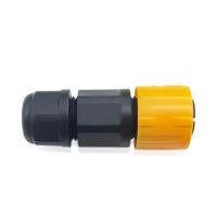 China IP67 Waterproof Circular Connector 4-Pin Male Female 15A 500V for Industrial Power Transmission for sale