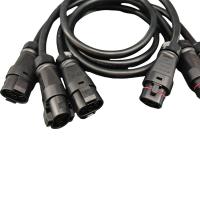 China ETL TUV Certified Black Power Cord Plug 10A/250V with PVC Jacket and 4.8mm Pin Diameter for sale