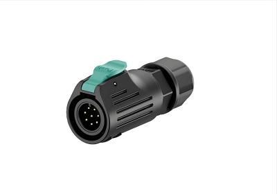 China LP12 8-Pin IP68 Waterproof Connector 3A 125V Aviation Plug for sale