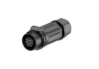 China LP12 8-Pin IP68 Waterproof Connector 3A 125V Aviation Plug for sale