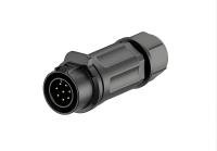 China LP12 8-Pin IP68 Waterproof Connector 3A 125V Aviation Plug for sale