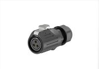 China LP20 3-Core 20A IP68 Waterproof Connector Metal Plastic for sale