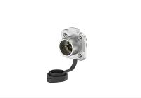 China LP20 Type 4-Core Locking Wire 20A Power Flange-Style Metal + Plastic Waterproof Connector for sale