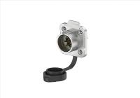 China LP20 7-Pin Waterproof Signal Connector 10A IP67 Metal-Plastic Flange Locking Type for sale