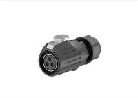 China LP20 3-Core 20A IP67 Waterproof Power Connector Panel Mount for sale
