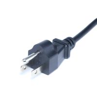 China UL Certified Black 3-Pin Power Cord NEMA 5-15P to IEC C13 for sale