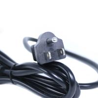 China UL Certified Black 3-Pin Power Cord NEMA 5-15P to IEC C13 for sale