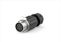 China LP20-7P Waterproof Connector 7 Pin 10A IP67 with Strain Relief for sale